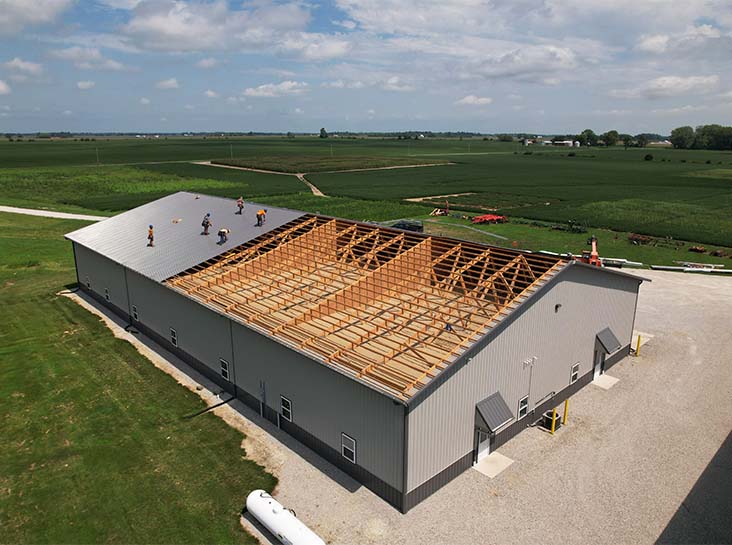 ABG Ag New Roof | Sheridan, IN | FBi Buildings