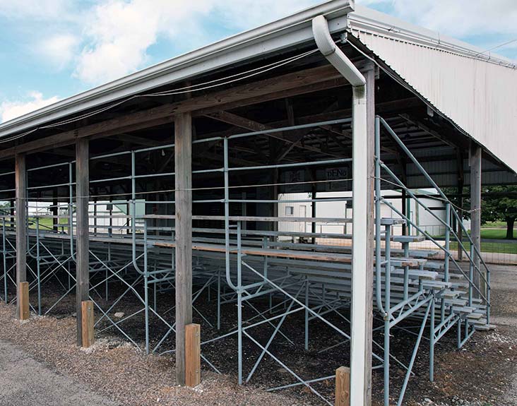 Rotted Column Pole Barn Repair | Boswell, IN | FBi Buildings