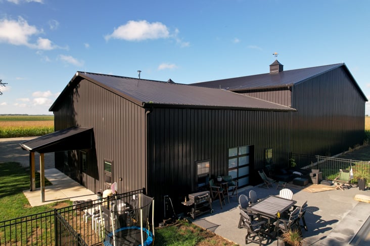 Ag Shop and Pool House Combo | Oreana, IL | FBi Buildings