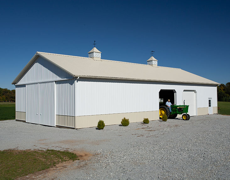 Antique Tractor Storage Building | Westpoint, IN | FBi Buildings