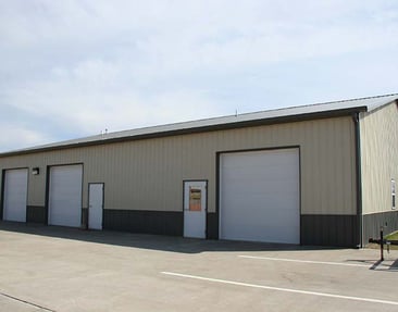 Post Frame Industrial Storage Warehouse | Illinois | FBi Buildings