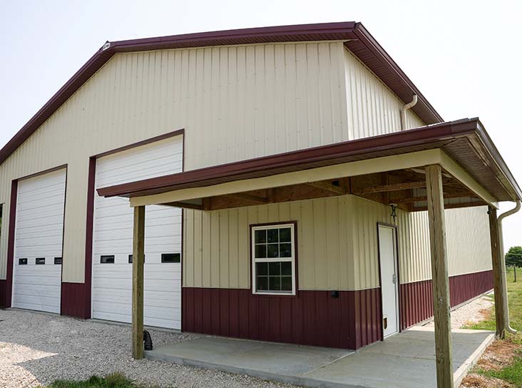 42' x 56' x 16' Workshop | Sangamon County, IL | FBi Buildings