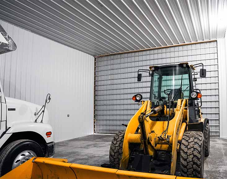 Deyoung Steel Interior Liner | Demotte, IN | FBi Buildings