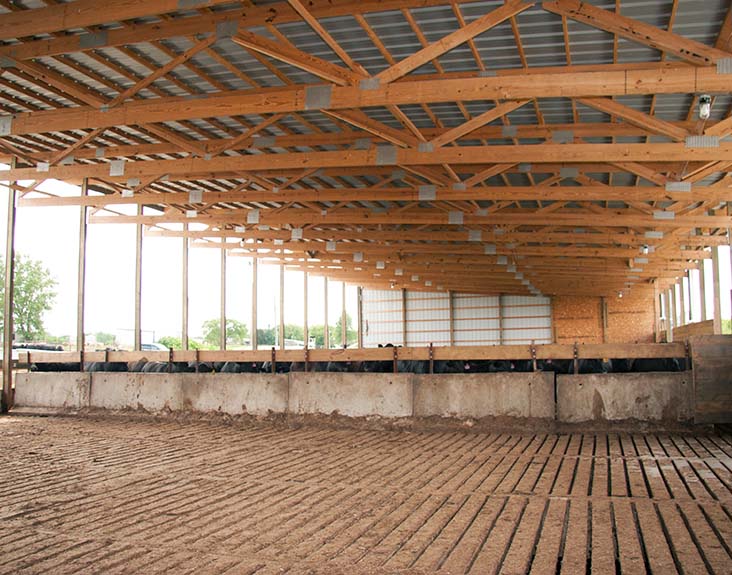 Monoslope Beef Barn | Henry County, Illinois | FBi Buildings
