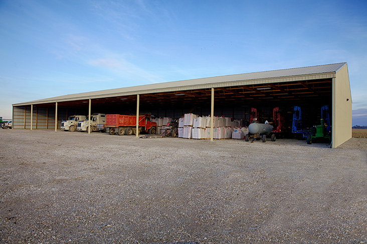 Farm Machinery Building | Waveland, Indiana | FBi Buildings