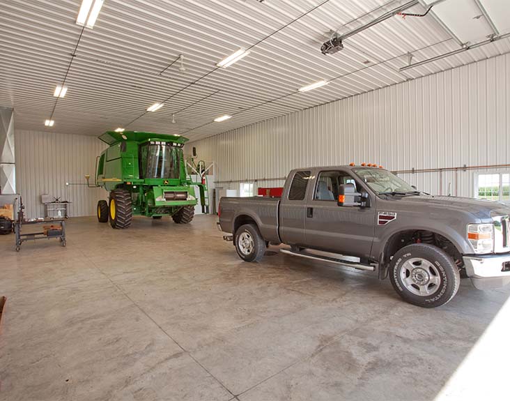 Insulated Farm Shop with Cold Storage | Illinois | FBi Buildings