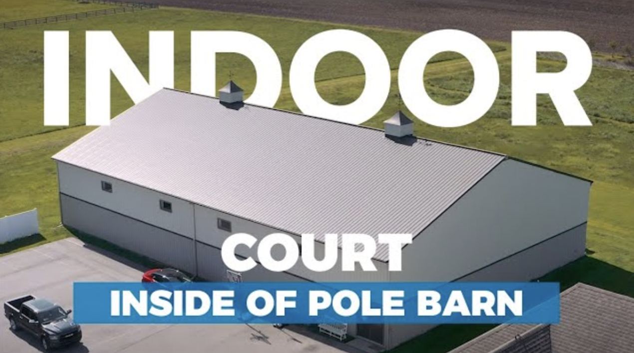 Basketball Court Pole Barn | Boone County, IN | FBi Buildings