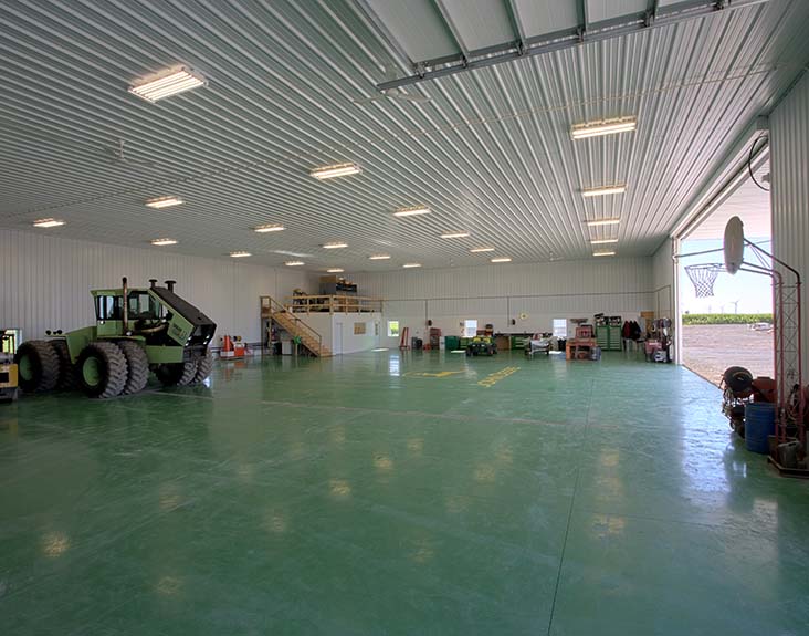 Fully Insulated Ag Shop | Benton County, IN | FBi Buildings
