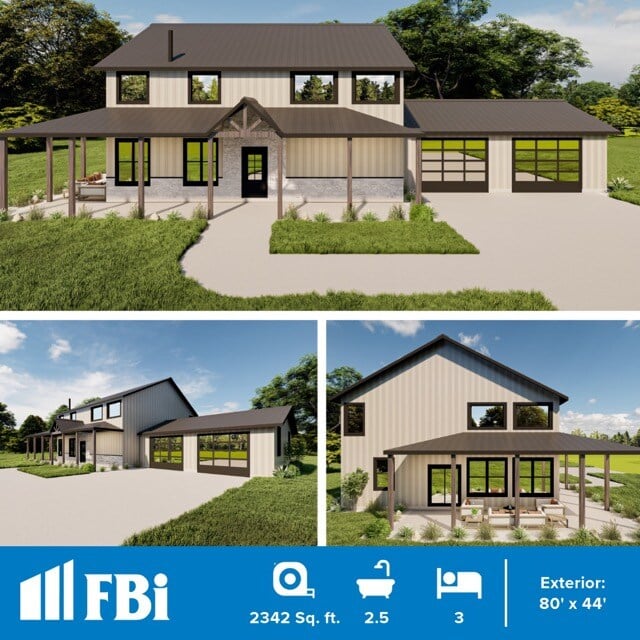 Explore Our Barndominium Floor Plans | FBi Buildings
